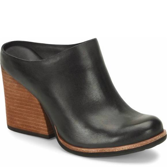 Kork-Ease | Shoes | New Korkease Challis Leather Mule In Black | Poshmark